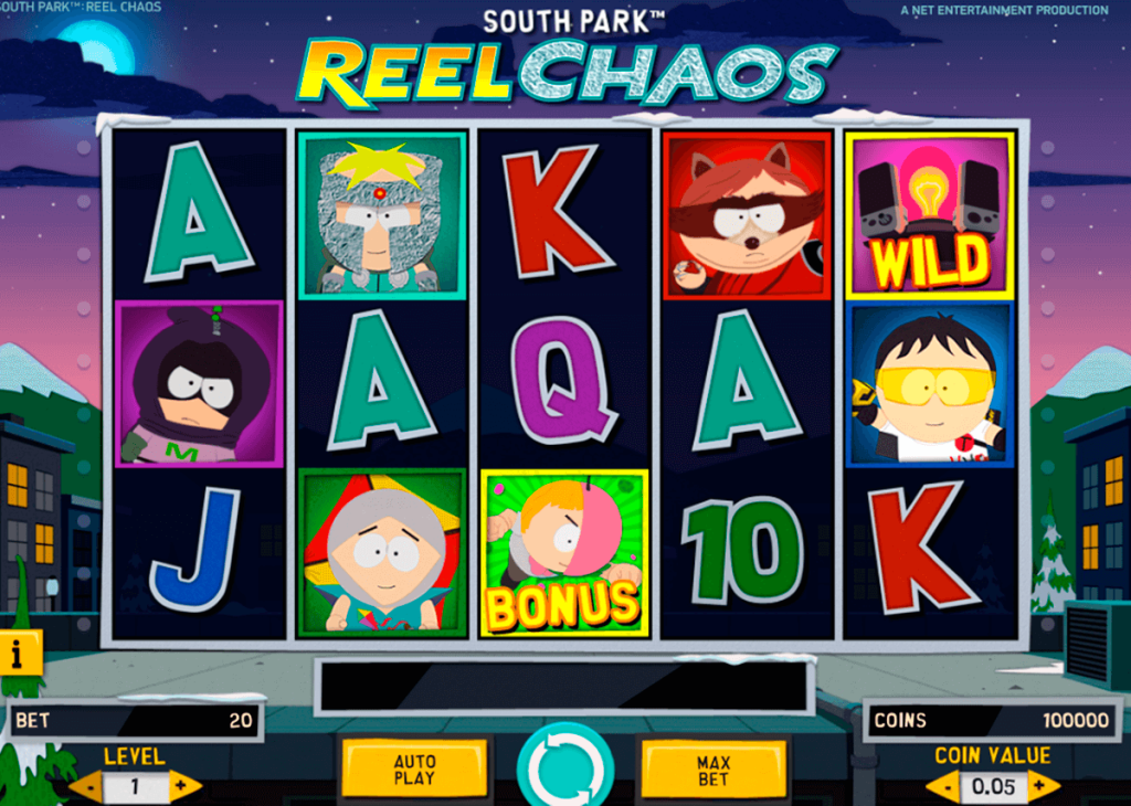 South Park Reel Chaos | Net Entertainment Slots Game